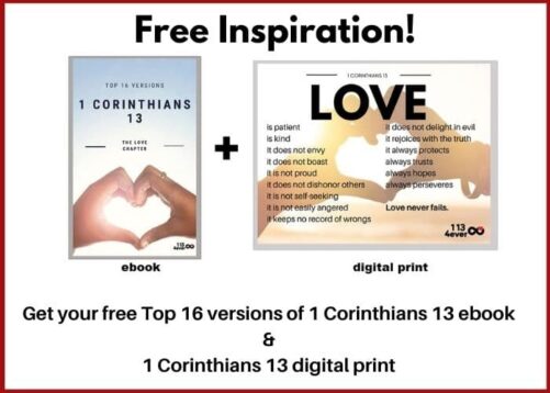 1 Corinthians 13 - Amplified Bible (AMP) - 1 13 4ever