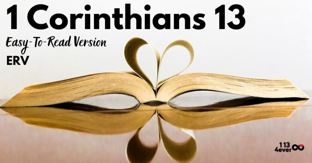 1 Corinthians 13 - Easy-to-Read Version (ERV) - 1 13 4ever